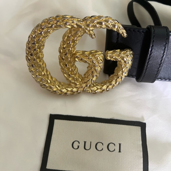 Gucci | Accessories | Gucci Texture Belt | Poshmark